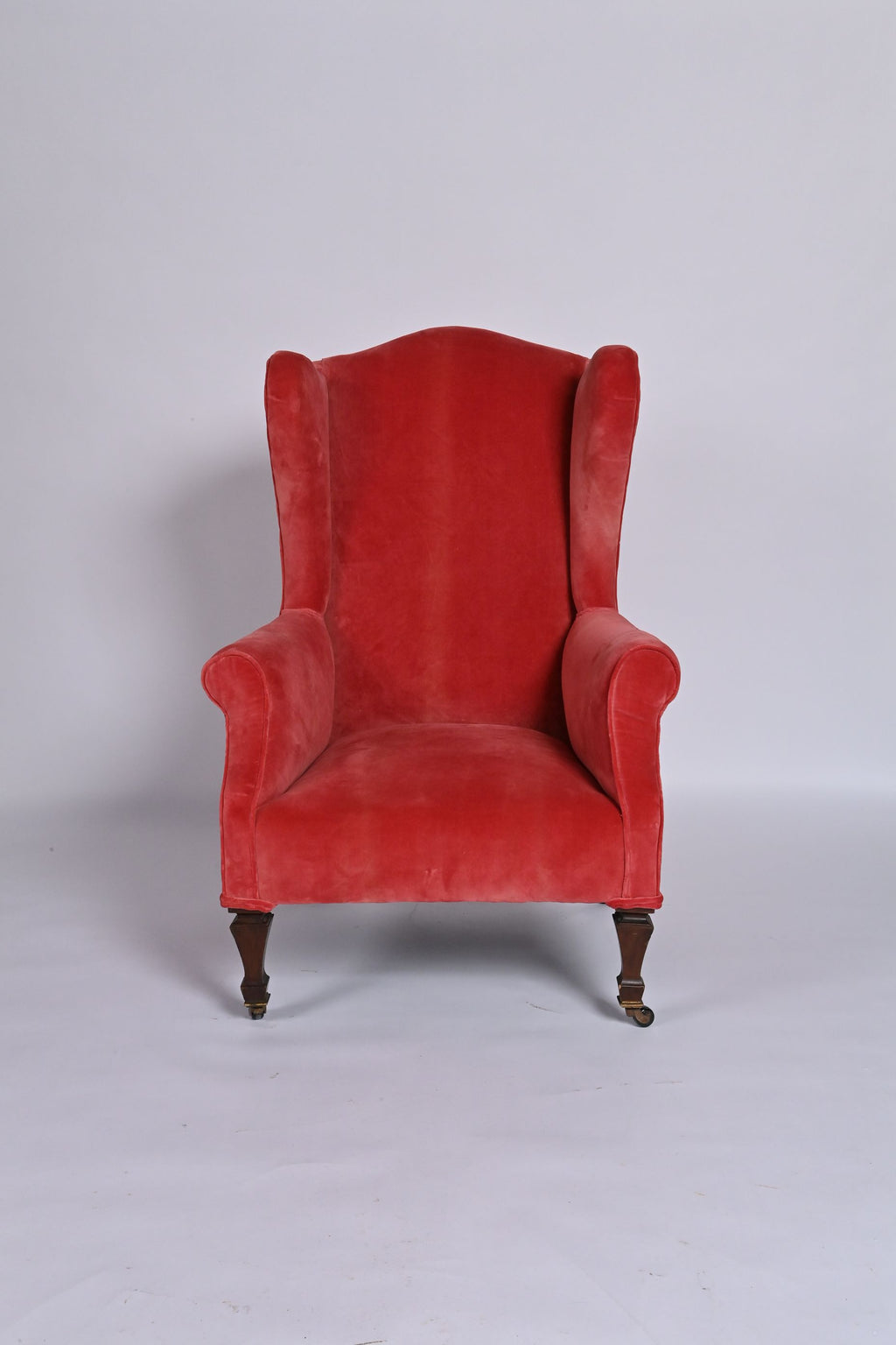 Antique Armchair - 19th Century Velvet Ladies Armchair – Chairman Antiques